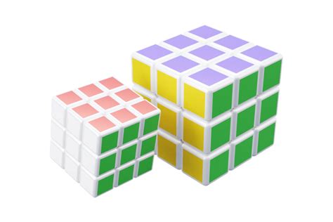 101 rubiks cube 3d illustrations free download in png blend gltf