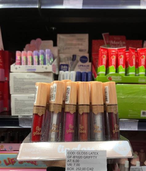 Griffty Lip Gloss Látex Direto Da 25