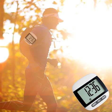 Large Lcd Display Step Counter Digital Display Ped Grandado