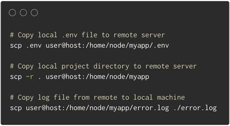 secure file transfer from to remote server maxim orlov