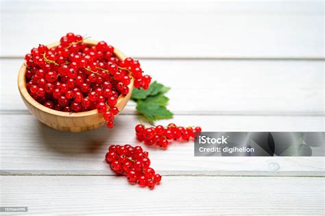 흰색 나무 테이블에 그릇에 신선한 잘 익은 빨간 건포도 열매 건강한 생활방식에 대한 스톡 사진 및 기타 이미지 건강한 생활방식 건강한 식생활 과일 Istock