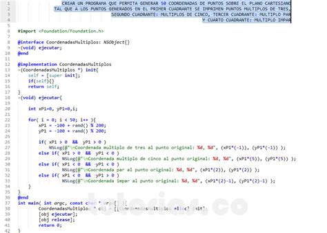 Poo Objective C Coordenadas Multiplos