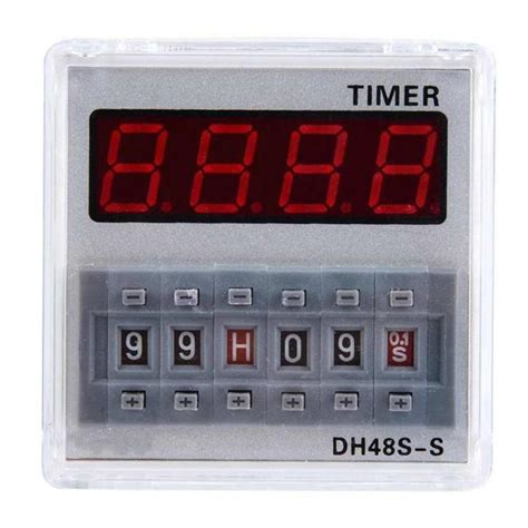 Dh48s S 24v 380v Programmabledelay Relay Timer 0 1s 99h 8 Pin Ac220v Sd Bd