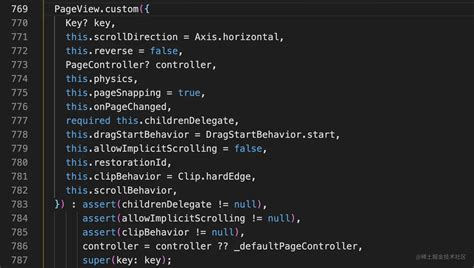 Flutter 中 PageView 的几种构建方式源码解析 Flutter Widgets上一篇我们聊了怎样使用 掘金