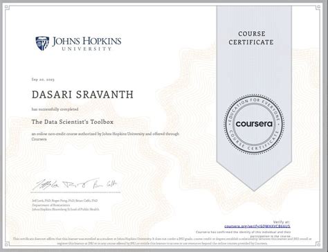 Coursera Certificate Datascientist Share Sravanth Dasari