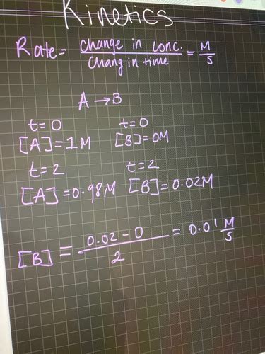 Kinetics Flashcards Quizlet