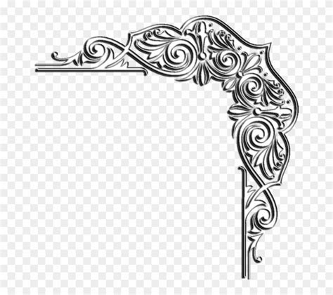 Border Pojok Png 57 Koleksi Gambar