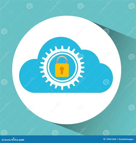 Lock Security Icon Stock Illustration Illustration Of Graphic 73961668