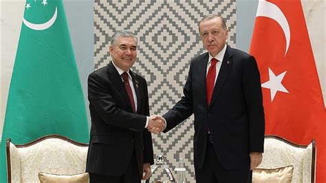 اردوغان با رئیس شورای مردمی ترکمنستان دیدار کرد