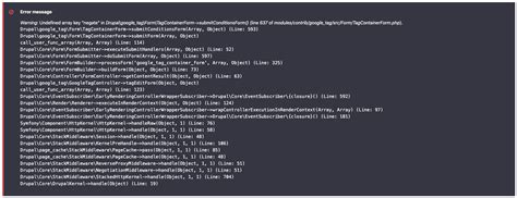 Warning Undefined Array Key Negate When Saving Gtm Settings 3404499