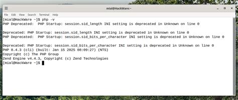 Error Php Startup Sessionsidlength Ini Setting Is Deprecated” Solved Suaysite