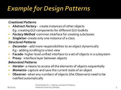 Integrative Programming Technology Chapter 5 Dr J Vijipriya