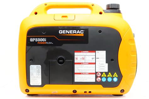 Generac 3300i Portable Gasoline Inverter Generator