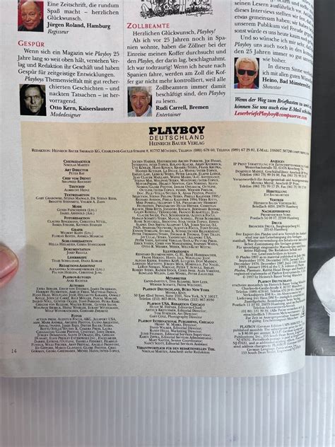 Playboy Germany 8 1997 Celina Wieczorek 25 Most Beautiful Stars Elke