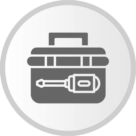 Tool Box Vector Icon 15212377 Vector Art At Vecteezy