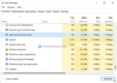Shell Infrastructure Host High Power Cpu And Memory Usage