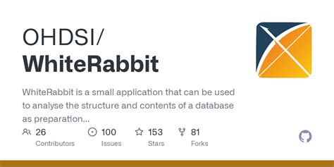 releases · ohdsi whiterabbit · github