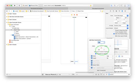 Swift How To Set Constraints For Textfield And Button In Xcode Stack Overflow