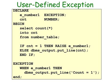 ppt programming in oracle with pl sql powerpoint presentation free