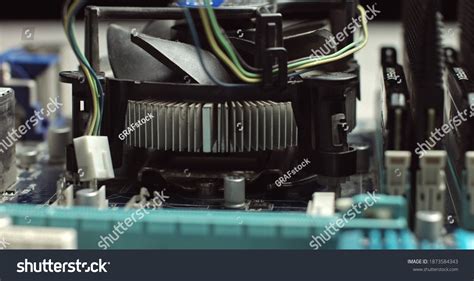 Removing Replacing Cpu Cooler On Modern Stock Photo Shutterstock