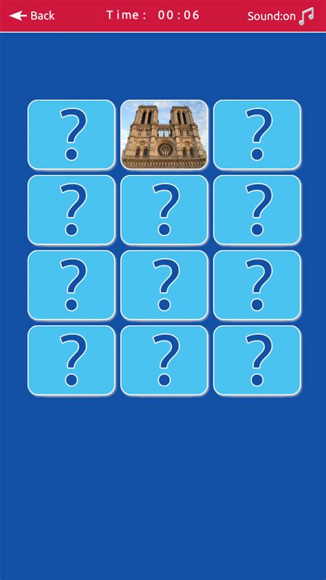 Memory Game Template For Powerpoint