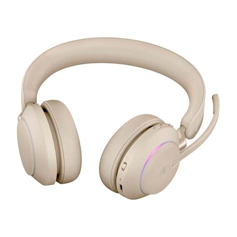 Jabra Evolve MS Stereo Bluetooth Headset USB A Beige DKK