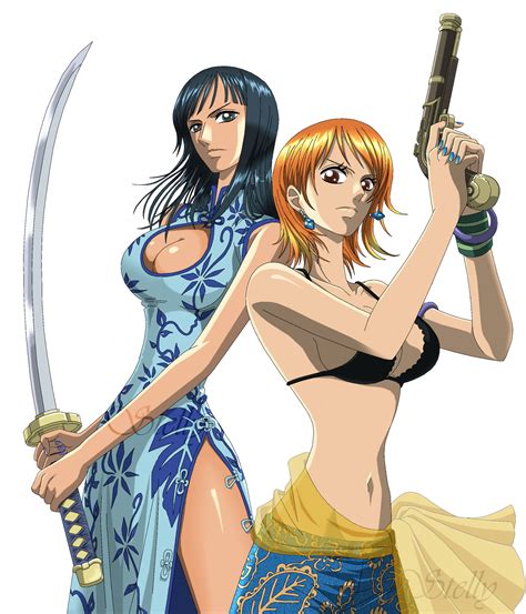 Imagen Anime One Piece Toei Animation Nami One Piece Nico Robin Boa Porn Sex Picture