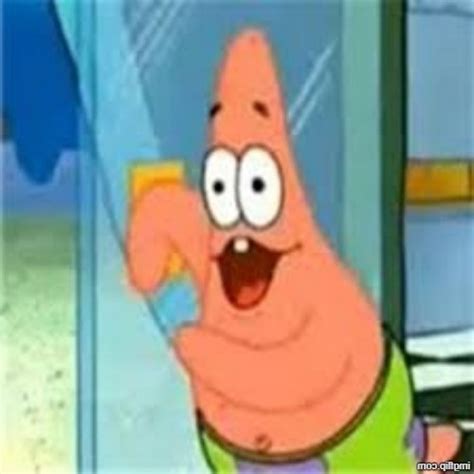 Derpy Patrick Reversed Blank Template Imgflip