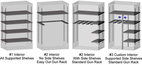 Sturdy Gun Safe - Model 3627 Interiors