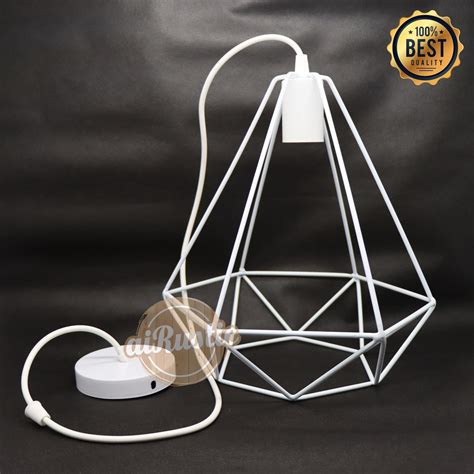 Jual Kap Lampu Lampu Gantung Diamond Lampu Gantung Shopee Indonesia
