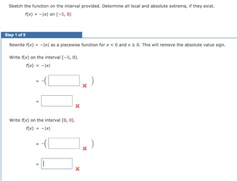 Solved Sketch The Function On The Interval Provided