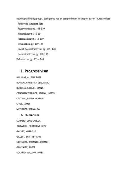 Theories Assignment Reading Pdf