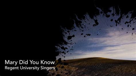 Merry Christmas From The Regent University Singers Featuring Michael Lemelle Thanks To Rob