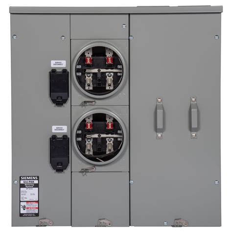 200 Amp Meter Main Combo Eaton Cutler Hammer 200 Amp Ringless Overhead