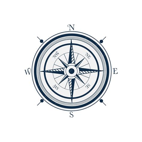 Premium Vector Compass Logo Icon Vector Illustration