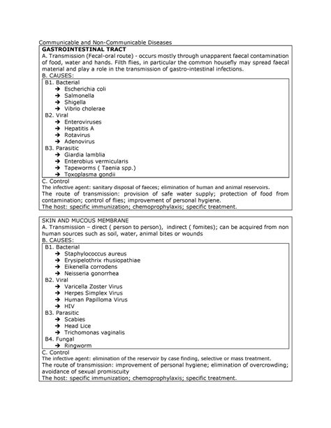 module 6 and 7 biostatistics lecture communicable and non