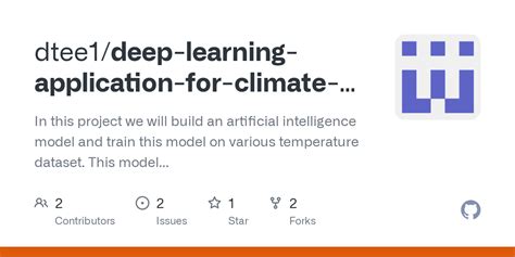 github dtee1 deep learning application for climate forecasting in