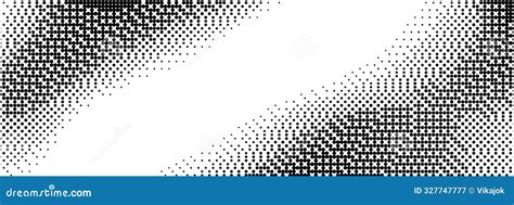 Pixelated Bitmap Wavy Gradient Texture Black Dither Wave Background 8