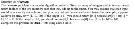 Solved Question A Mapping Using C ﻿and Hash Table