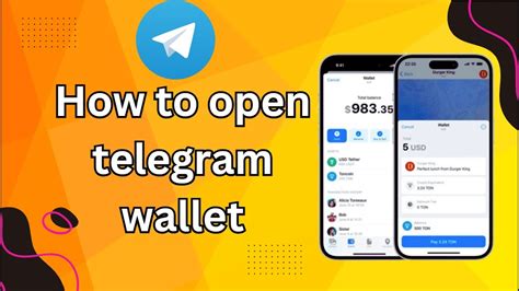 How to open telegram wallet - YouTube