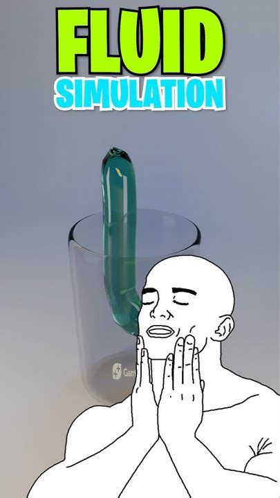 Mesmerising 💦 Shorts Gamedev Indiedev Blender B3d Fluidsimulation Fluidsim Youtube