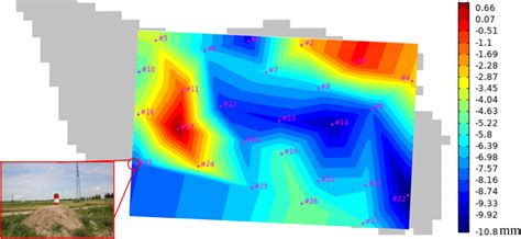 The Surface Vertical Deformation Field Was Measured By Vertical Download Scientific Diagram