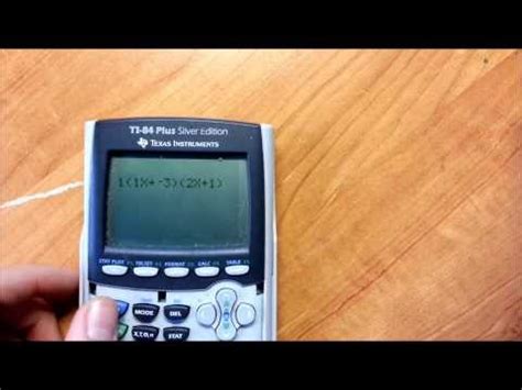 Ti Tutorials Factoring Polynomials By Graphing Ti 83 Ti 83 Plus Ti 84 Plus Graphing Calculator