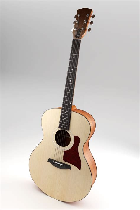 어쿠스틱 기타 3d 모델 50 Unknown Max Obj Free3d