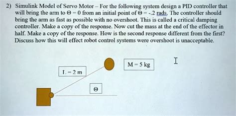 Solved Simulink Model For The Problem Statement Below 2 Simulink