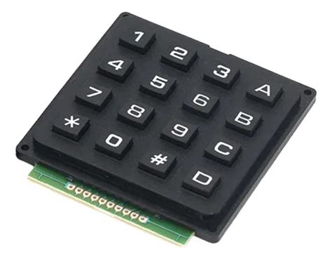 Matriz Teclado Matriz Membrana Teclado Módulo Chaves x Frete grátis