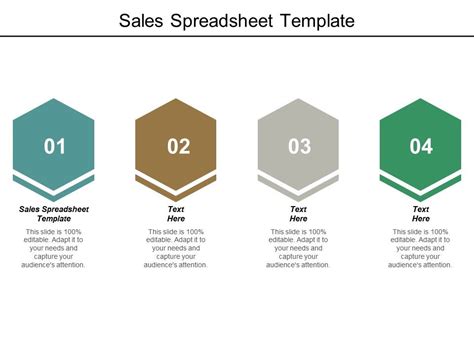 Sales Spreadsheet Template Ppt Powerpoint Presentation Model Example Introduction Cpb