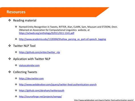 Ppt Named Entity Recognition In Tweets Twitternlp Powerpoint Presentation Id1620377