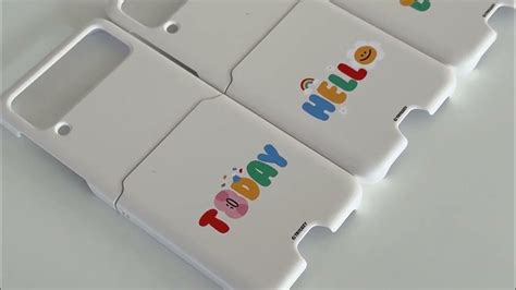 트라이코지 말랑말랑 키치 레터링 Z플립 카드하드 Youtube