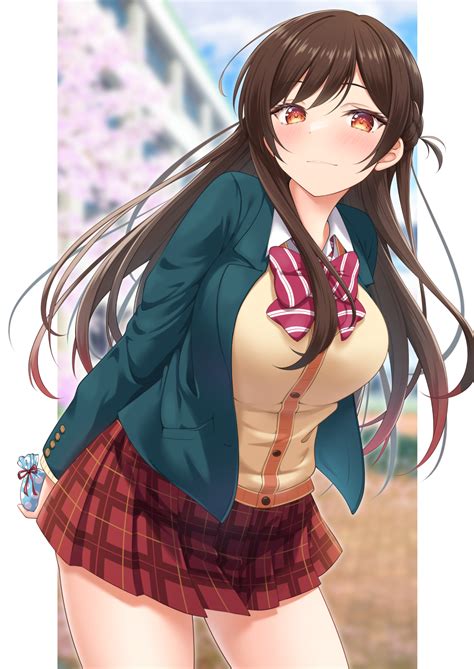 Mizuhara Chizuru Kanojo Okarishimasu Drawn By Akirasayodayoo